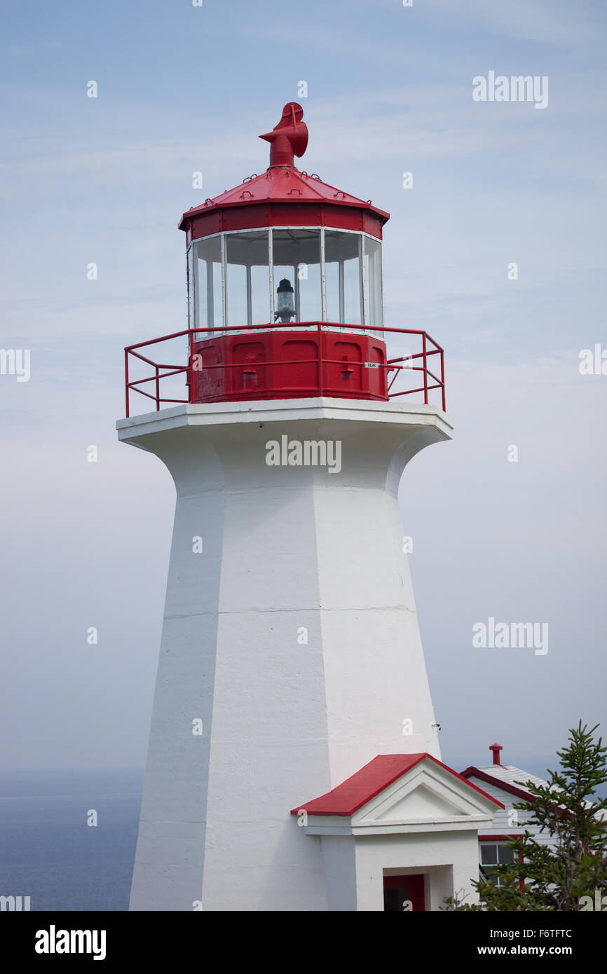 Cape Gaspe Lighthouse, Gaspe, Quebec, Canada Stock Photo - Alamy