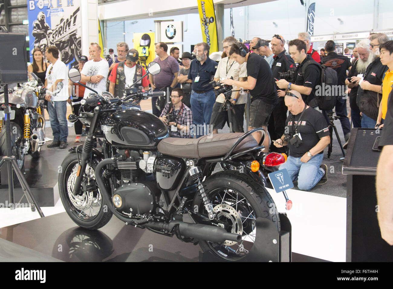 Sydney, Australia. 20th November, 2015. Sydney Motorcycle Show opening ...