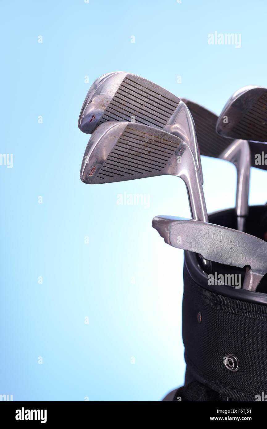 A conceptual studio photo of golfing equipment Stock Photo - Alamy