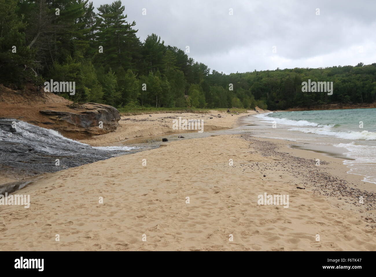 Chapel beach lake superior michigan hi-res stock photography and images ...