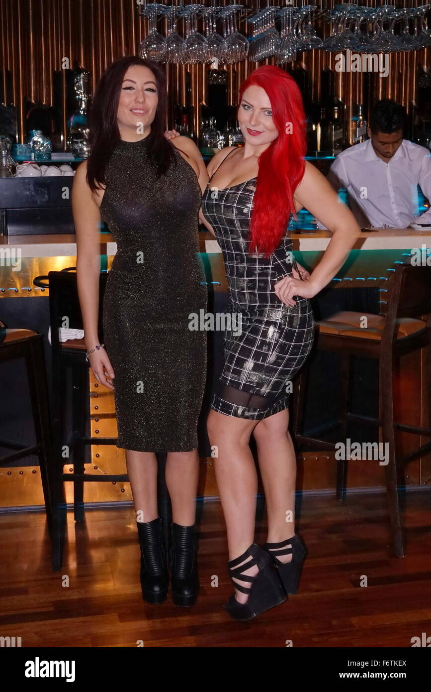 London, UK. 19th November, 2015. Models of Supermodel Agency attend the ...