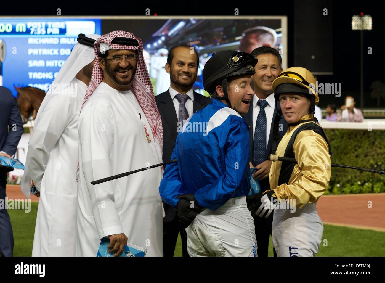 Meydan Racecourse, UAE. 19th November, 2015. H. E Sheikh Majid Bin ...