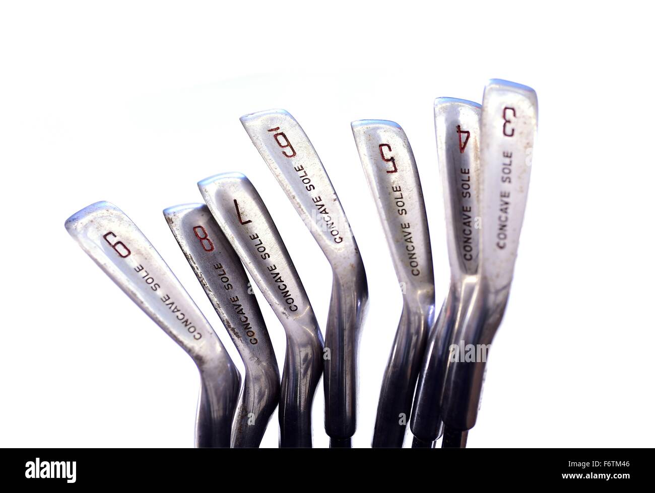 A conceptual studio photo of golfing equipment Stock Photo - Alamy