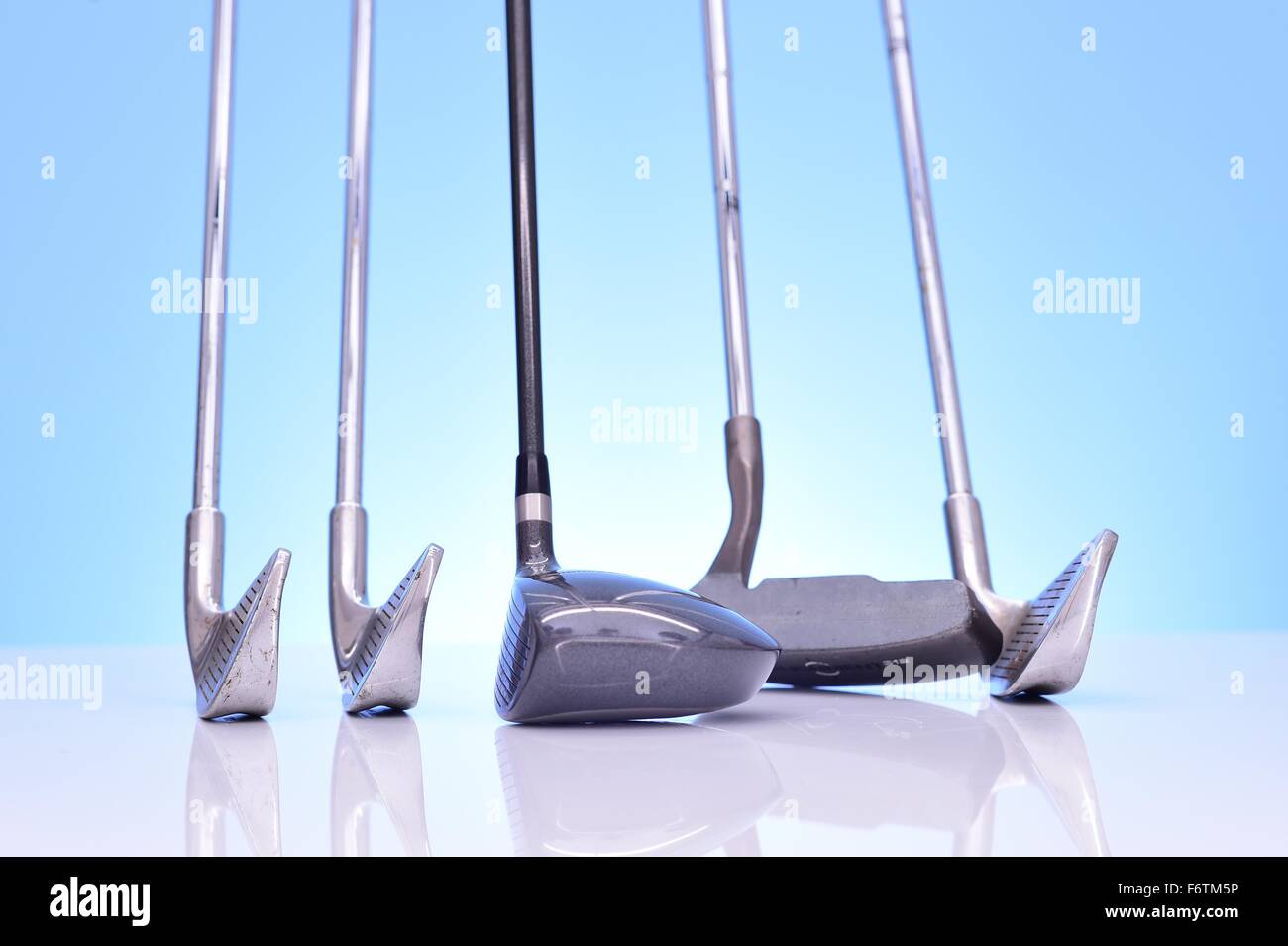 A conceptual studio photo of golfing equipment Stock Photo - Alamy