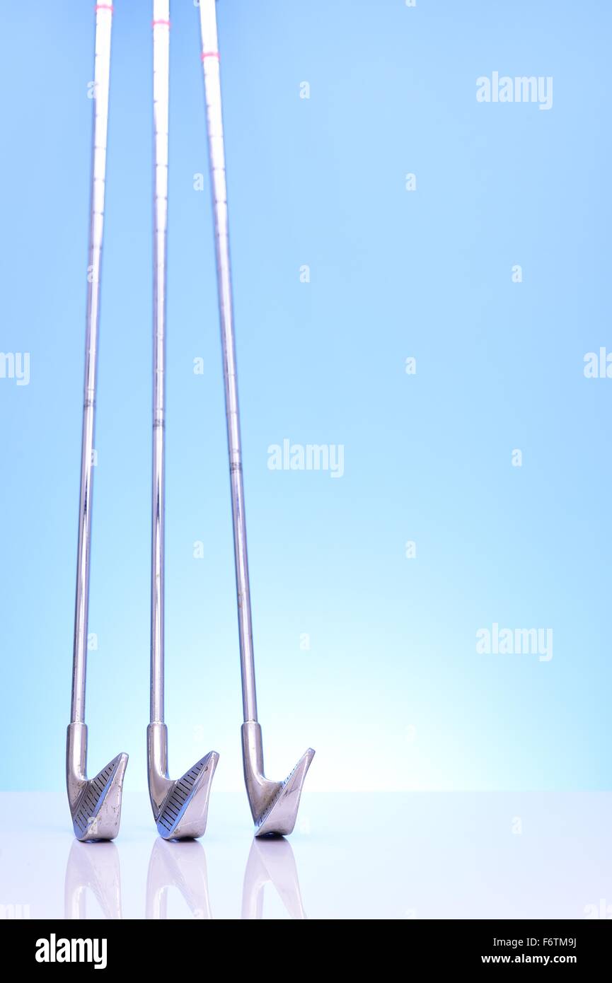 A conceptual studio photo of golfing equipment Stock Photo - Alamy