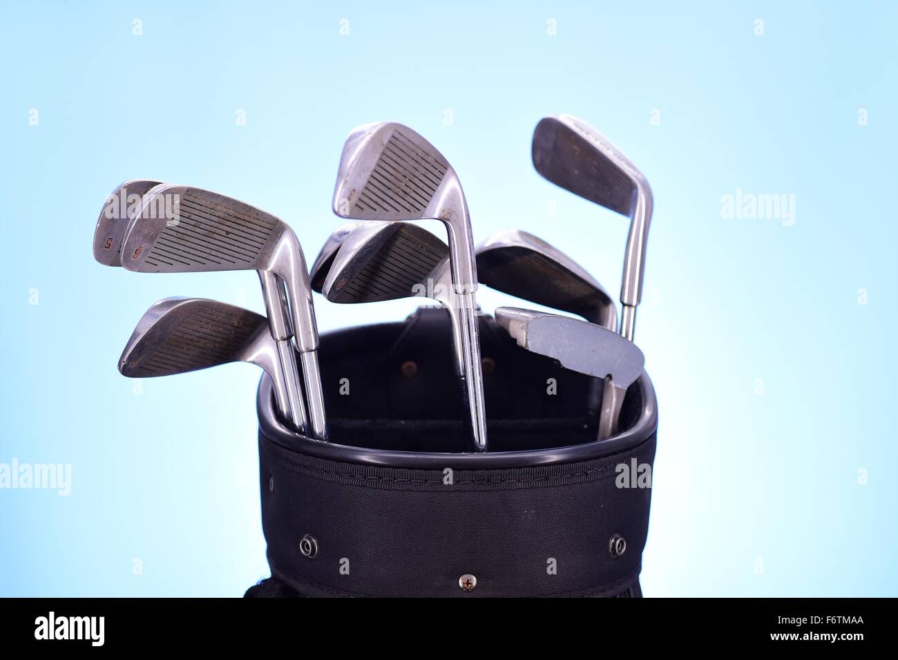 A conceptual studio photo of golfing equipment Stock Photo - Alamy