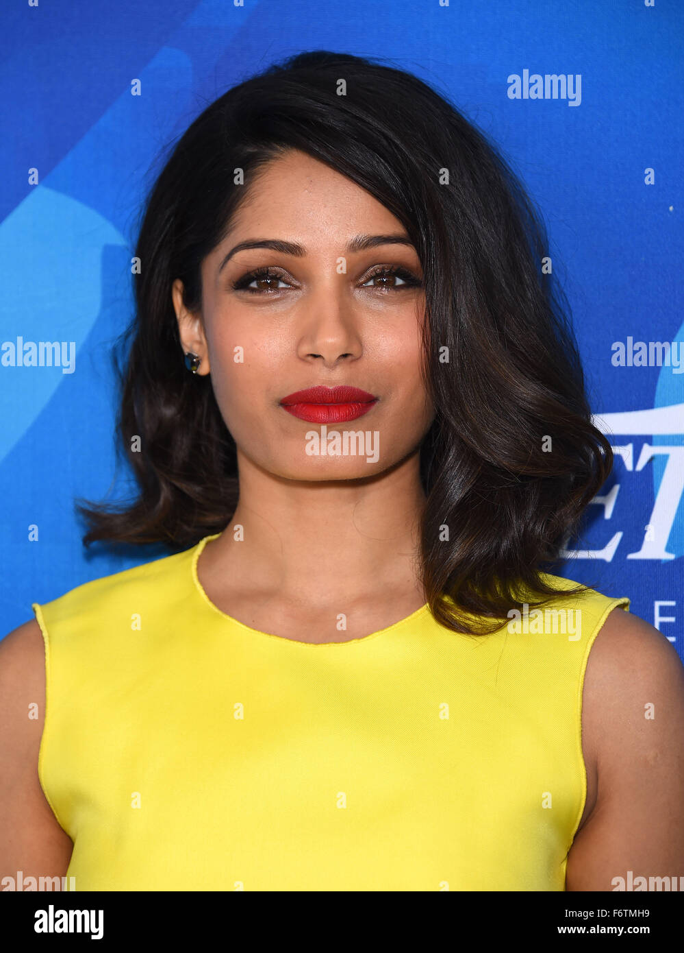 Hollywood, California, USA. 4th Aug, 2012. Freida Pinto arrives for the ...