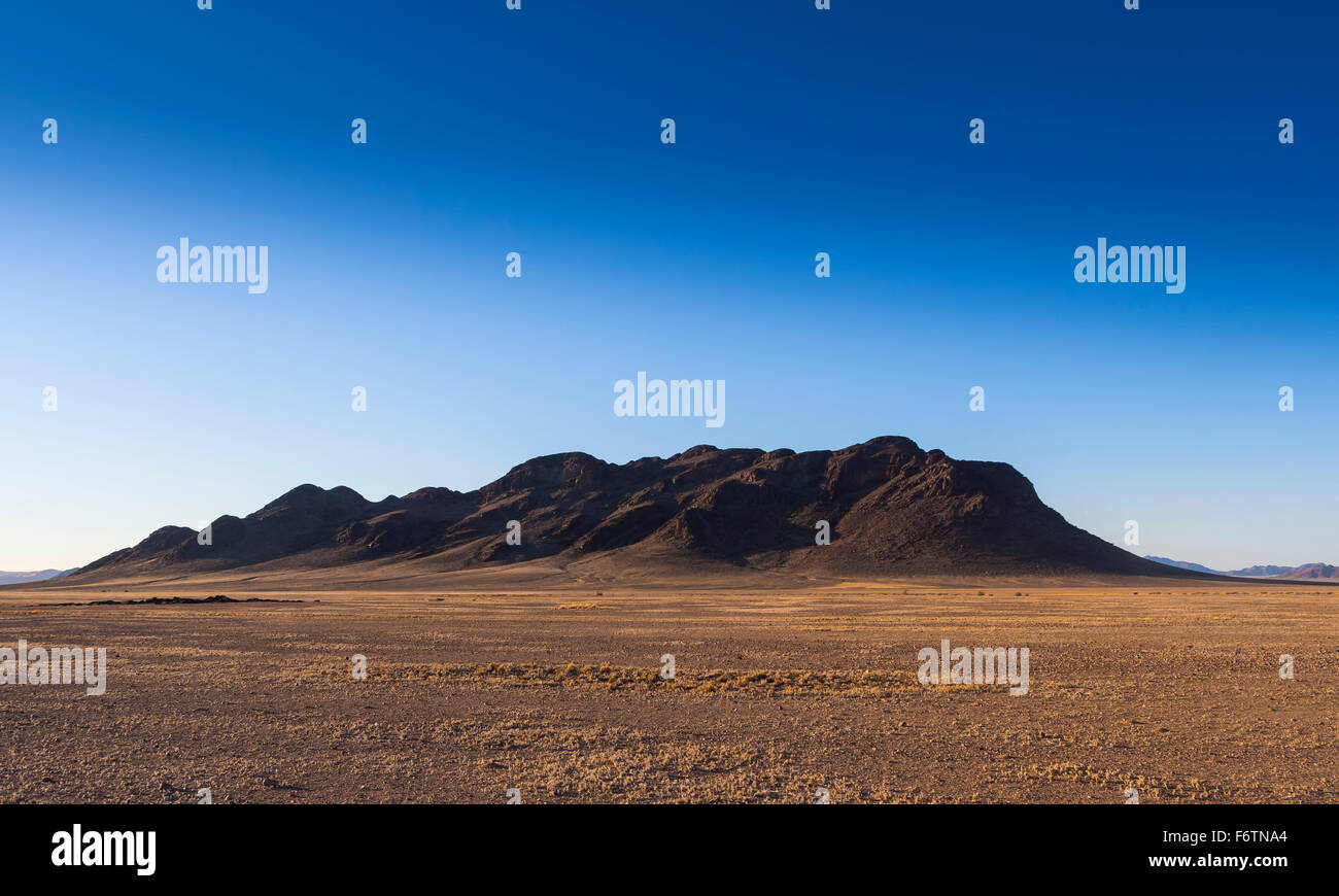 Africa, Namibia, Hardap, Mountain in Kulala Wilderness Reserve at Namib ...