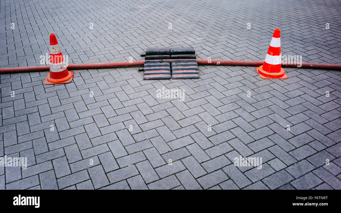 Construction site cone hi-res stock photography and images - Alamy