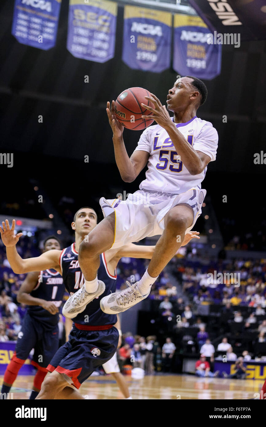 Baton Rouge, LA, USA. 19th Nov, 2015. LSU Tigers guard Tim Quarterman ...