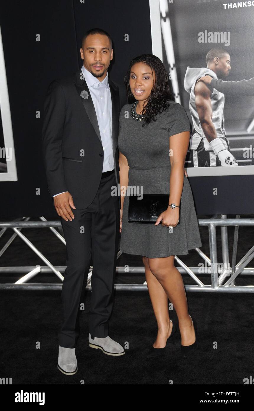 Los Angeles, CA, USA. 19th Nov, 2015. Andre Ward at arrivals for CREED ...
