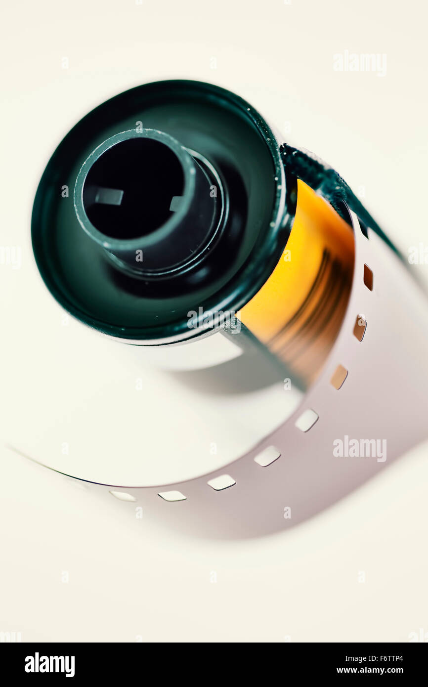 Negative film in front of light background, close-up Stock Photo - Alamy