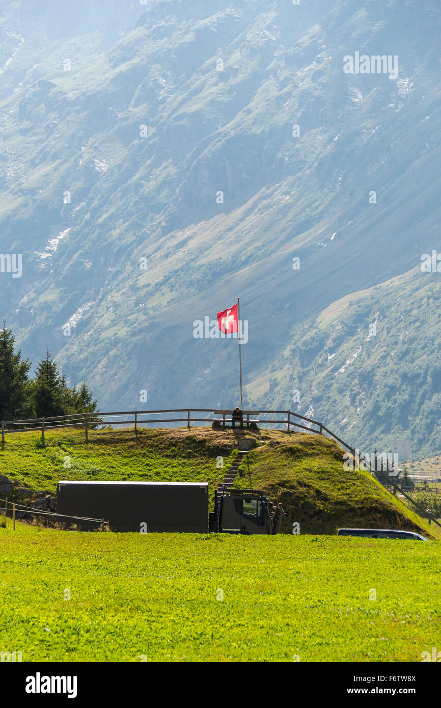 Tessin flag hi-res stock photography and images - Alamy