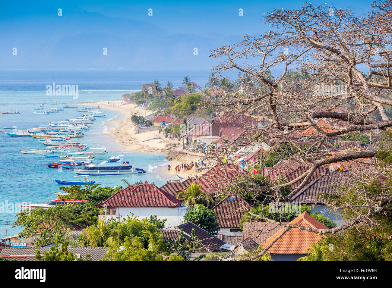 Indonesia, Coastline of Nusa Lembongan island Stock Photo - Alamy