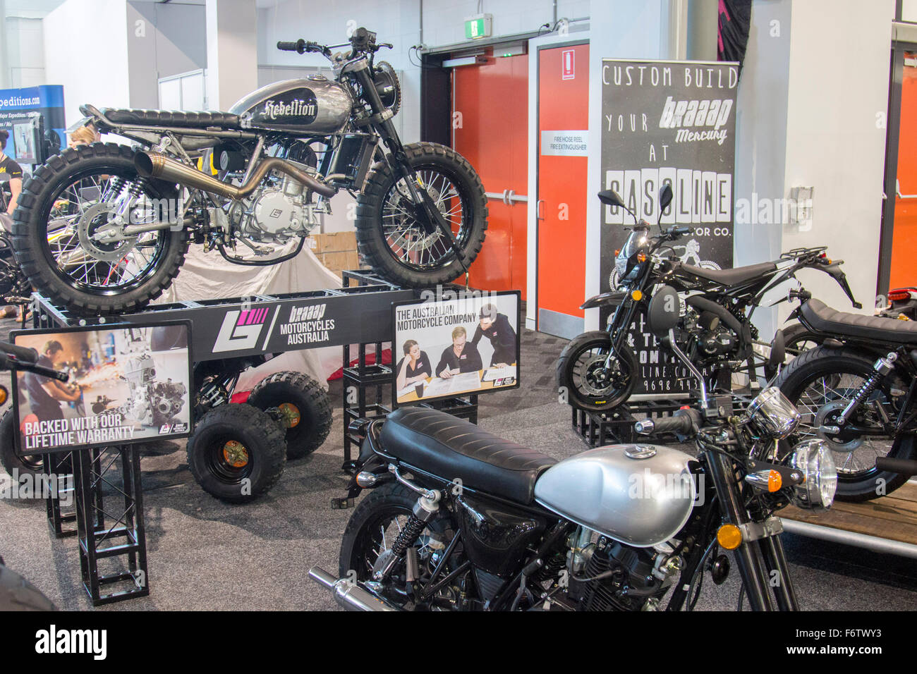 Custom motorbikes hi-res stock photography and images - Alamy