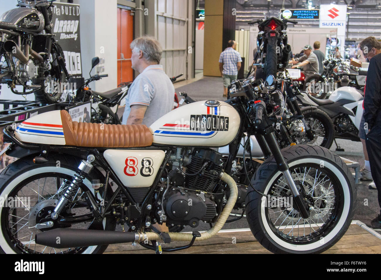 Custom motorbikes hi-res stock photography and images - Alamy