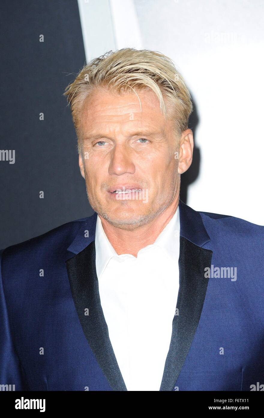 Los Angeles, CA, USA. 19th Nov, 2015. Dolph Lundgren at arrivals for ...