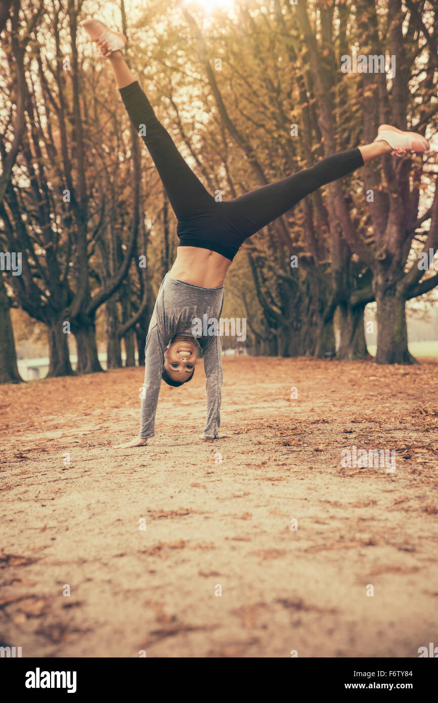 Turning cartwheel hi-res stock photography and images - Alamy