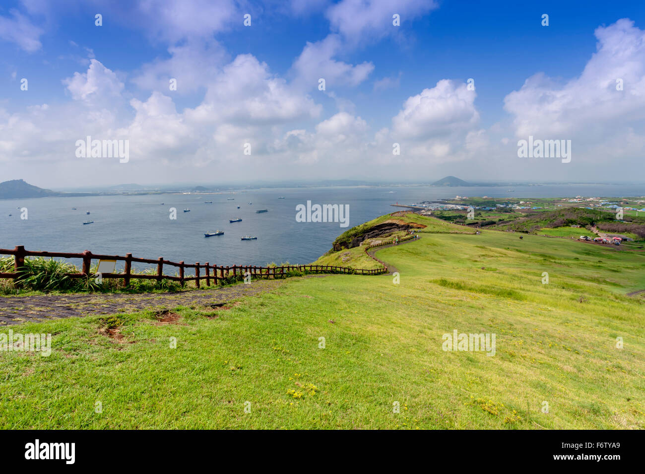 Summer landscape of Jeju Island, South Korea Stock Photo - Alamy