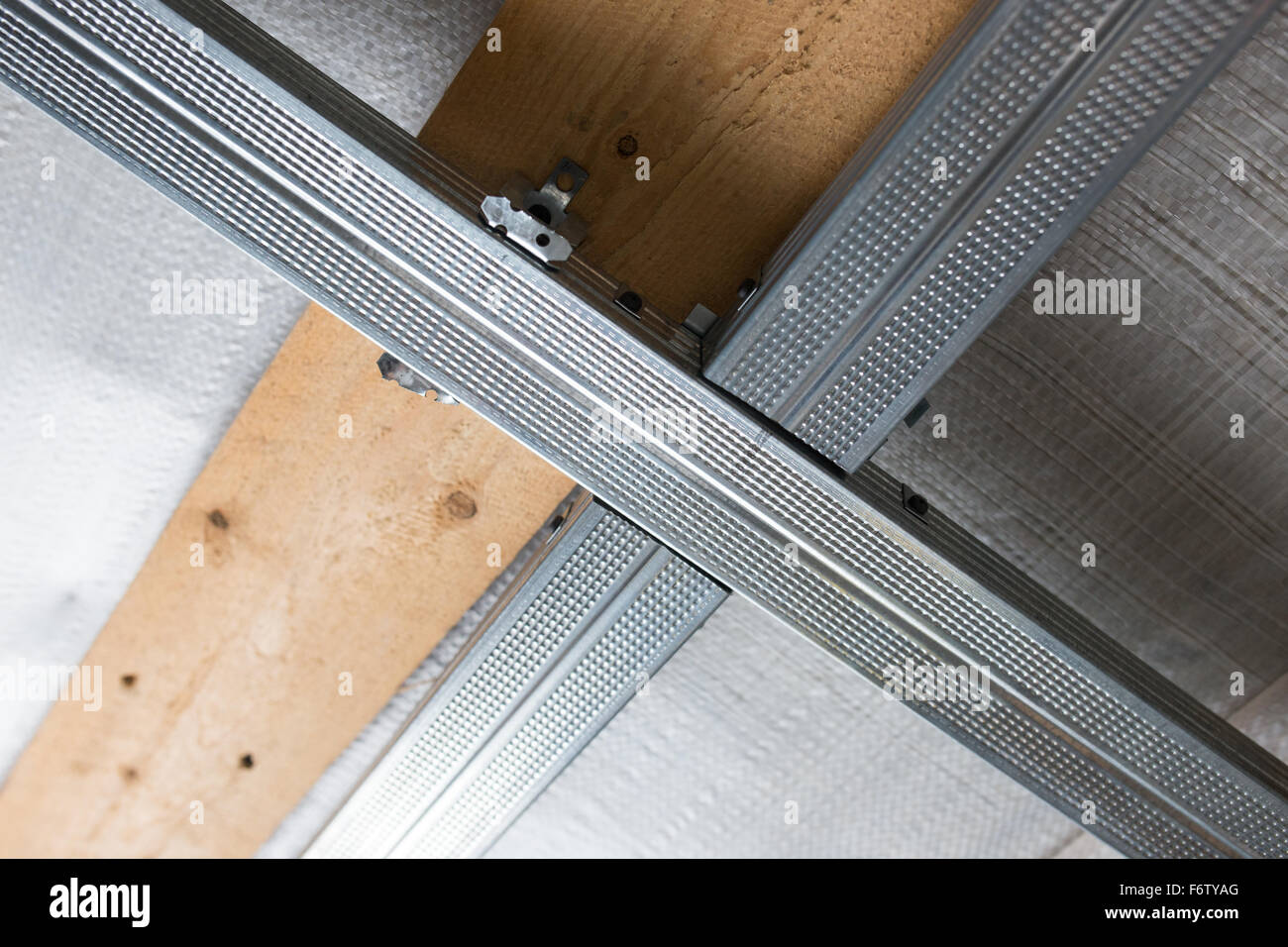 Suspended ceiling structure Stock Photo - Alamy
