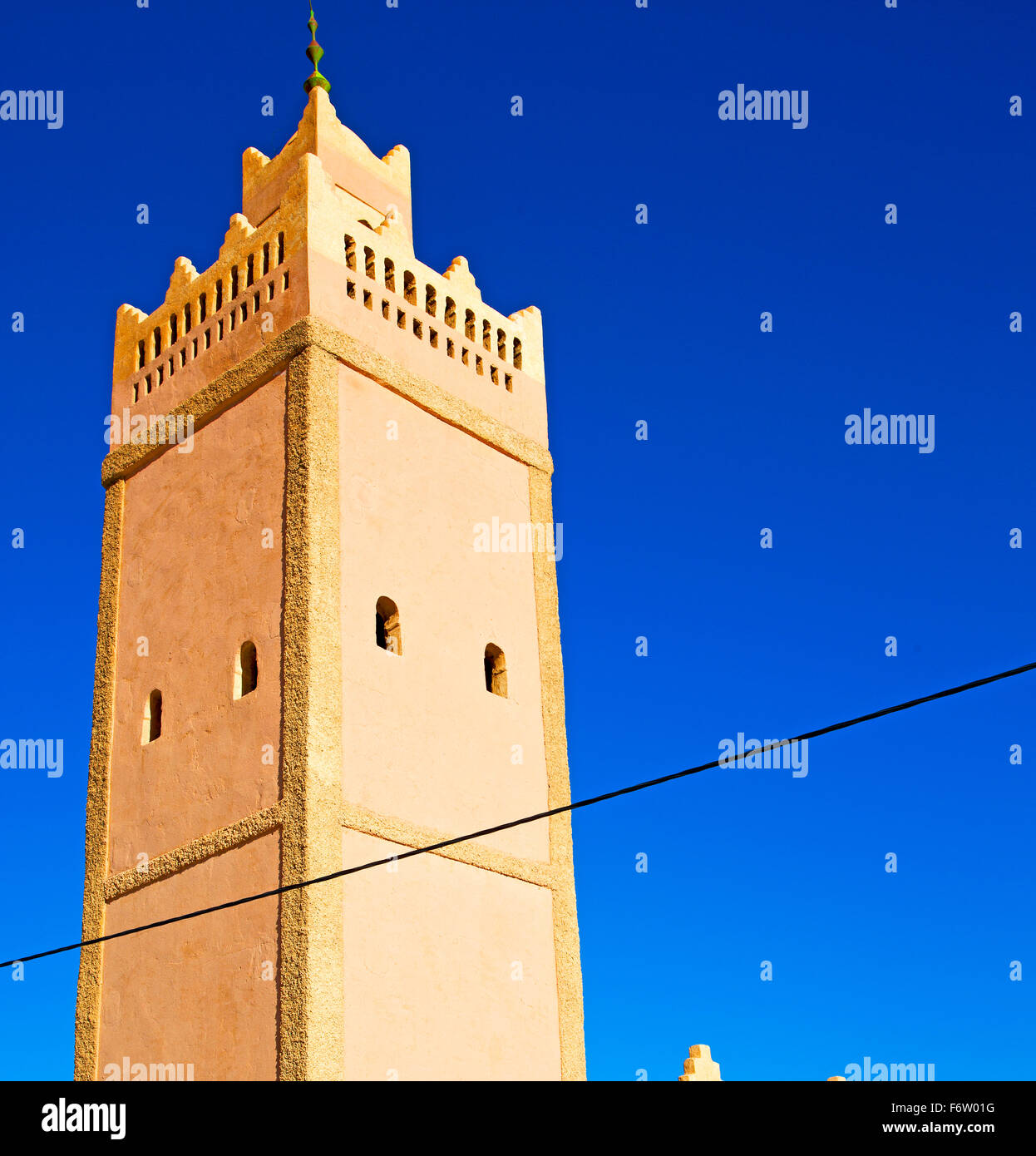 muslim the history symbol in morocco africa minaret religion and blue ...