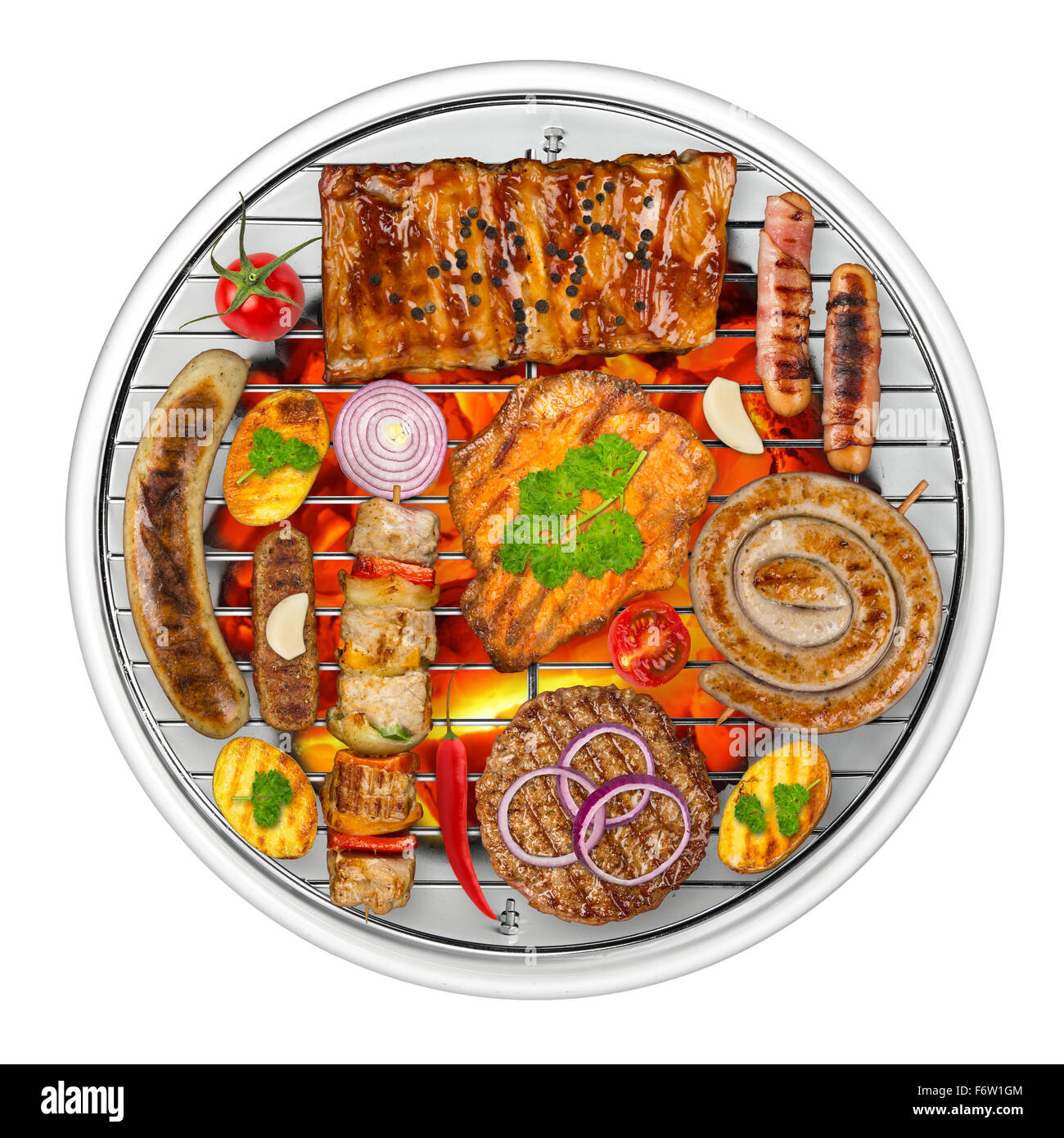 Overhead grill hi-res stock photography and images - Alamy