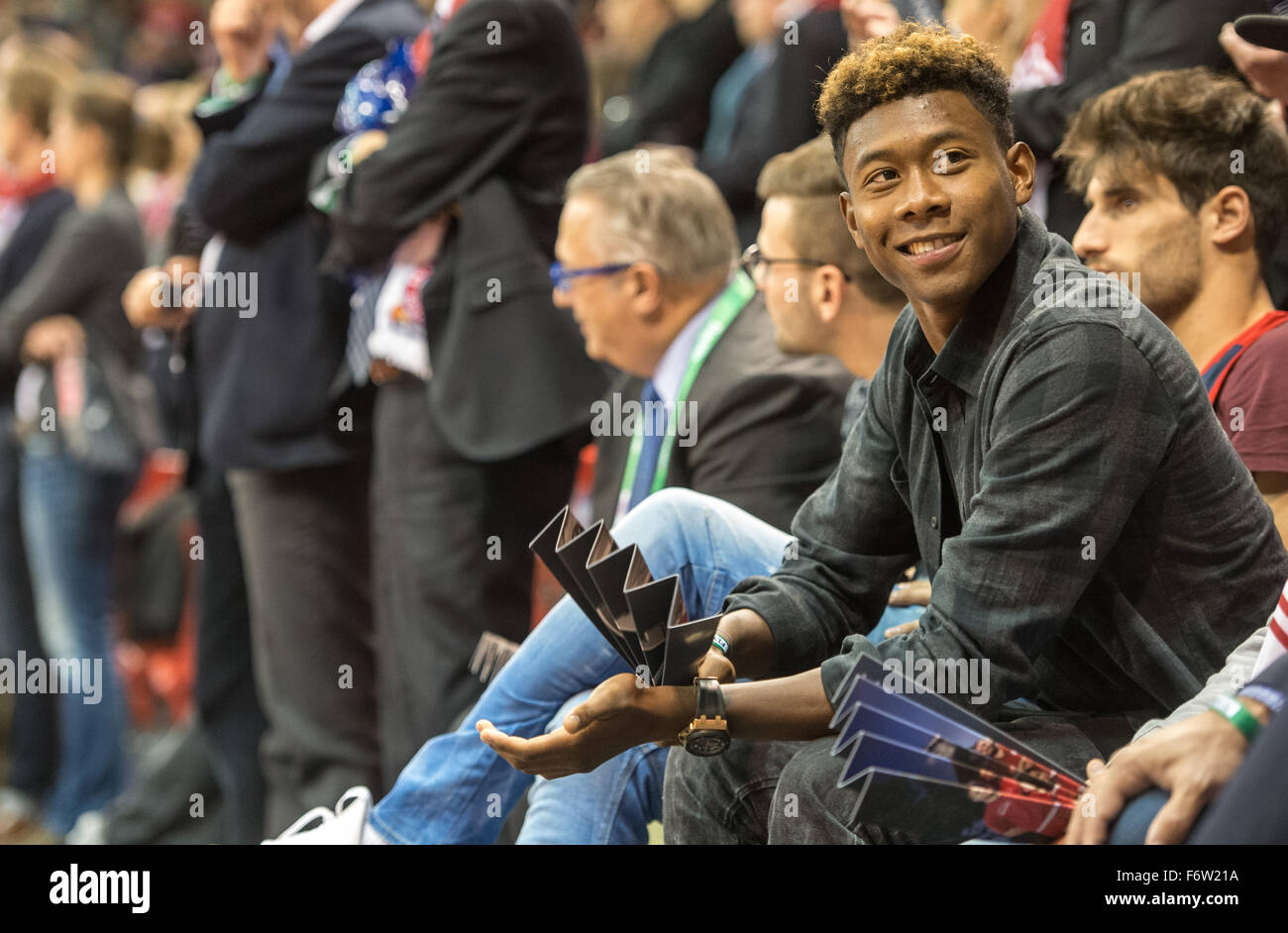 Munich, Germany. 19th Nov, 2015. Soccer player David Alaba of FC Bayern ...
