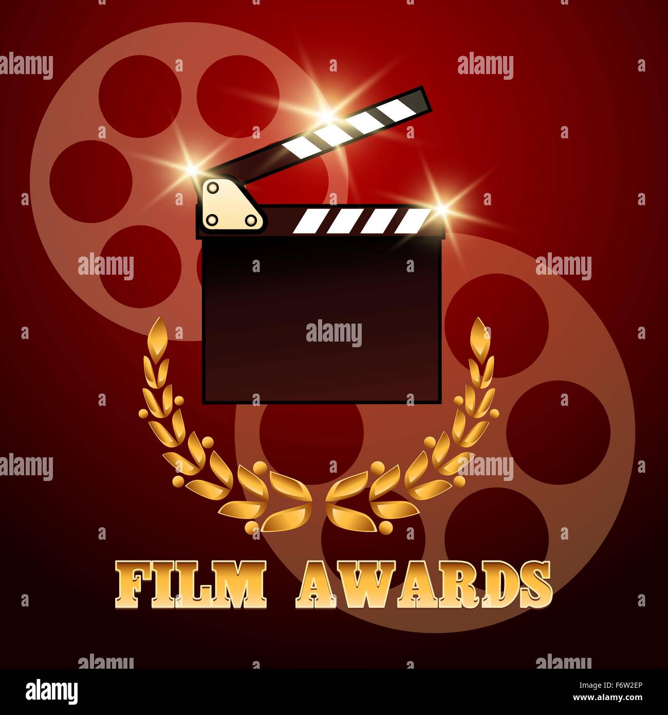 Film award poster design clapper board hi-res stock photography and ...