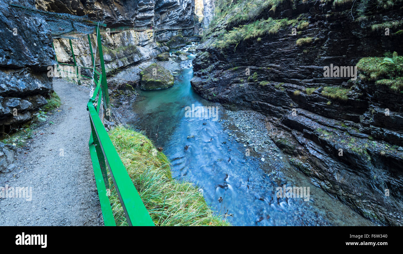 Breitachklamm gorge allgaeu bavaria hi-res stock photography and images ...