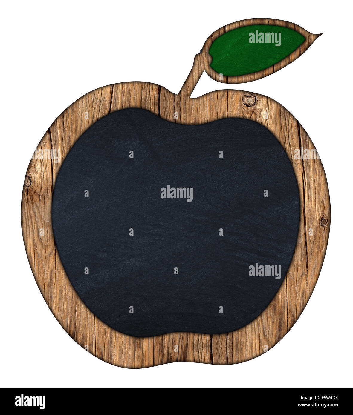 Chalkboard With Apple Clipart