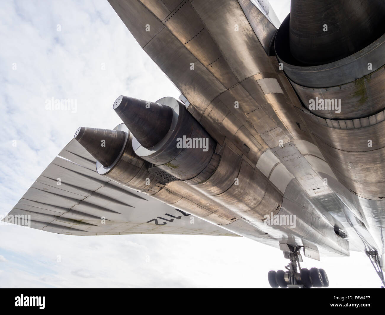 Tupolev Tu 144 Supersonic Passenger Aircraft High Resolution Stock ...