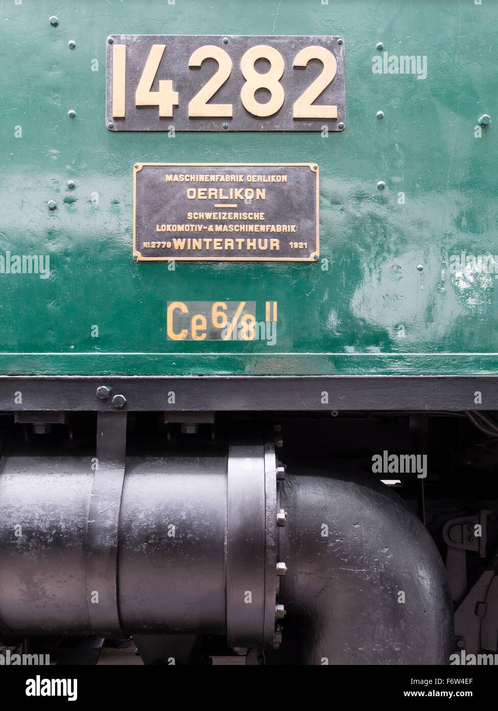 Locomotive plate hi-res stock photography and images - Alamy