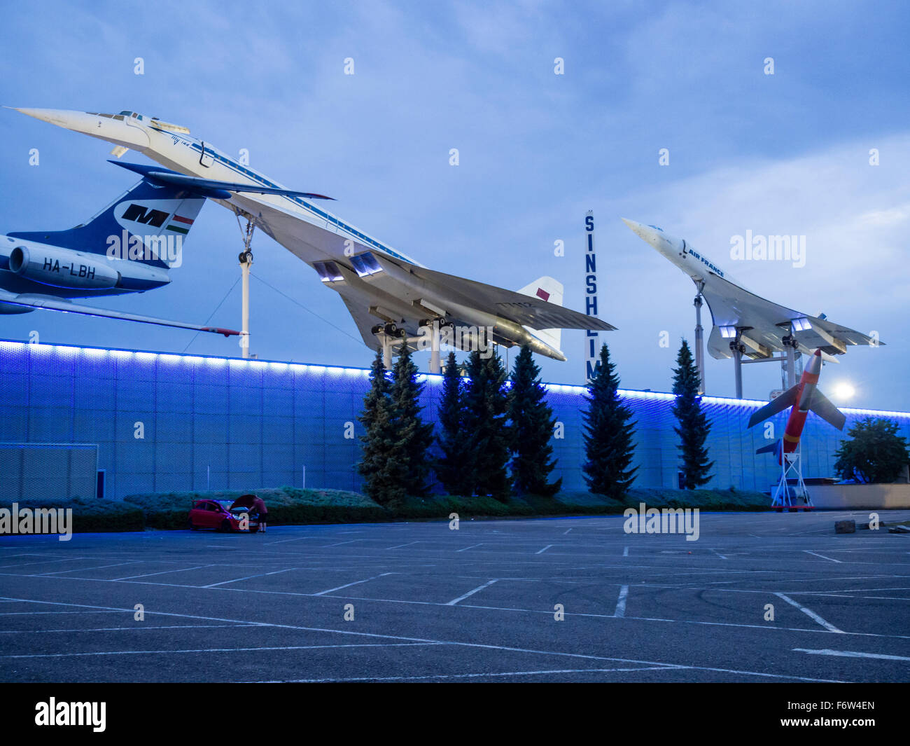 Russian tupolev tu 144 supersonic airliner hi-res stock photography and ...