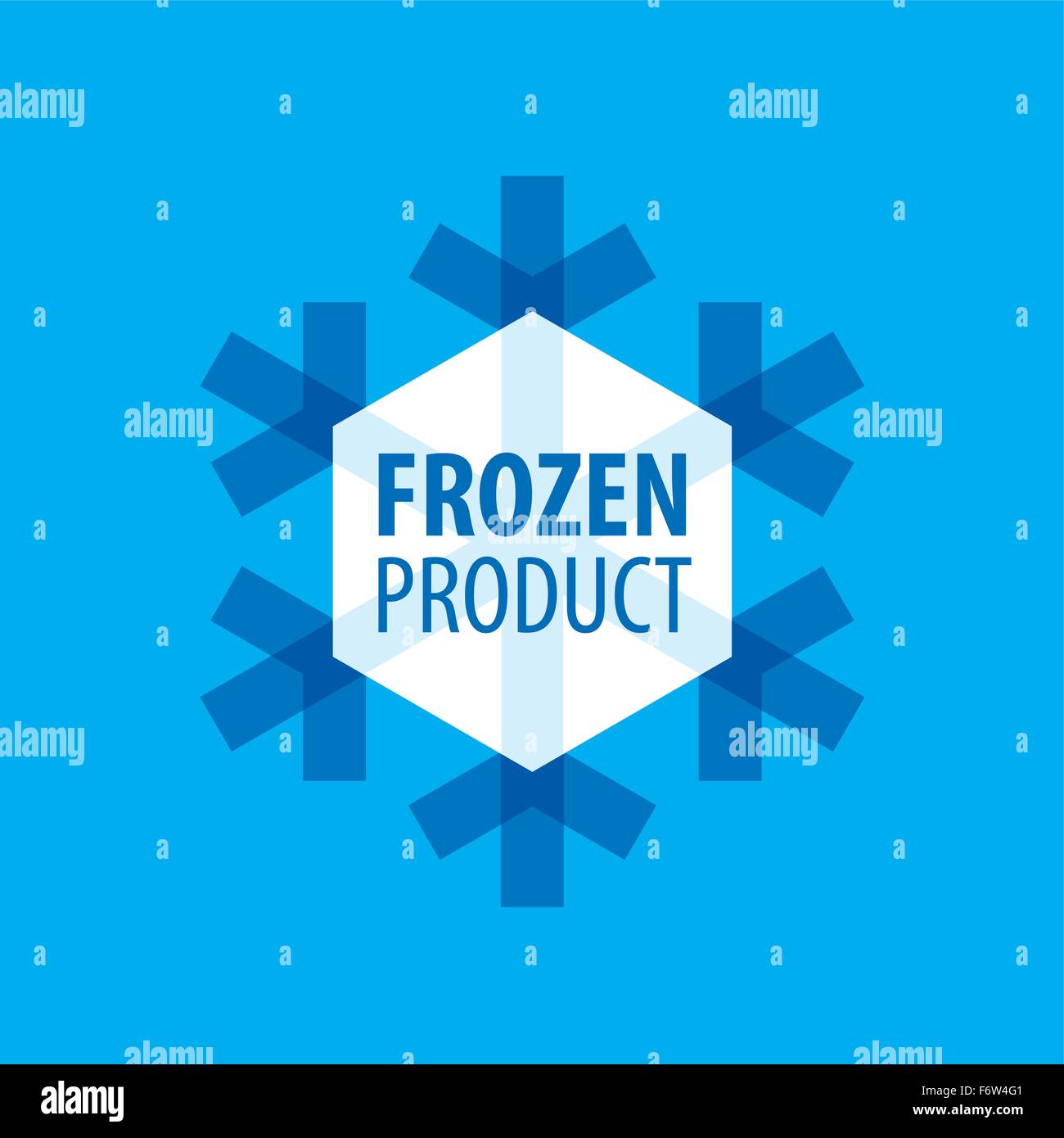 logo for frozen products Stock Vector Image & Art - Alamy