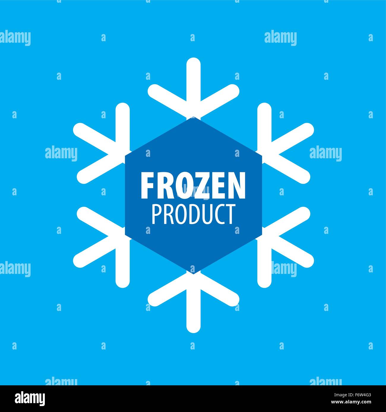 logo for frozen products Stock Vector Image & Art - Alamy