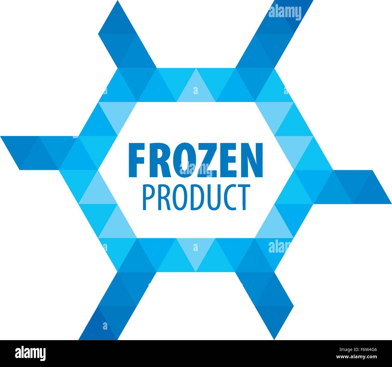 logo for frozen products Stock Vector Image & Art - Alamy