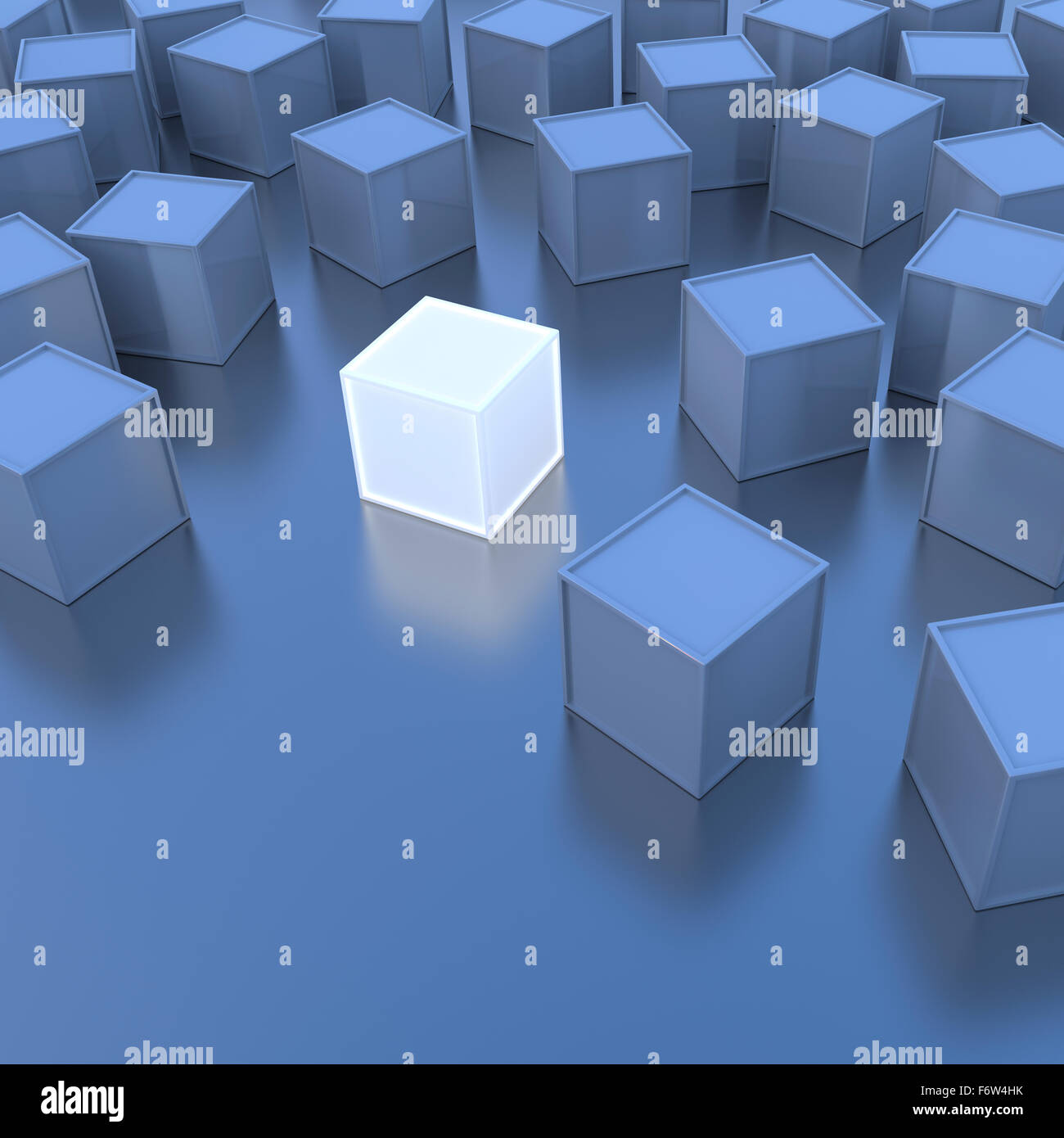 White cube hi-res stock photography and images - Alamy