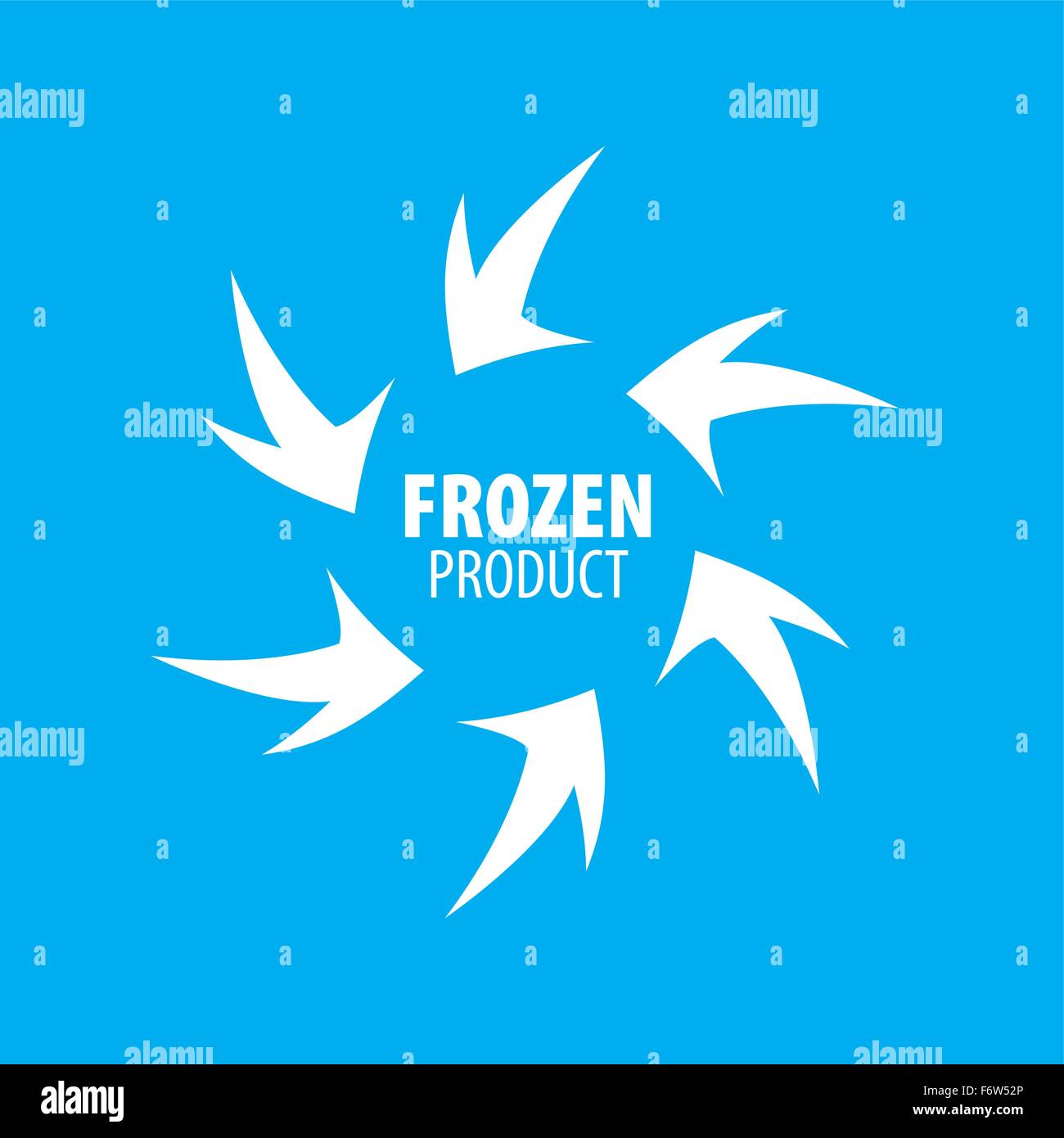 logo for frozen products Stock Vector Image & Art - Alamy