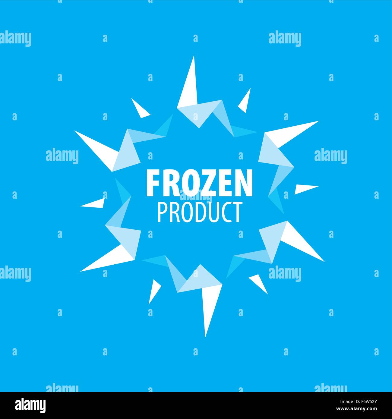 logo for frozen products Stock Vector Image & Art - Alamy