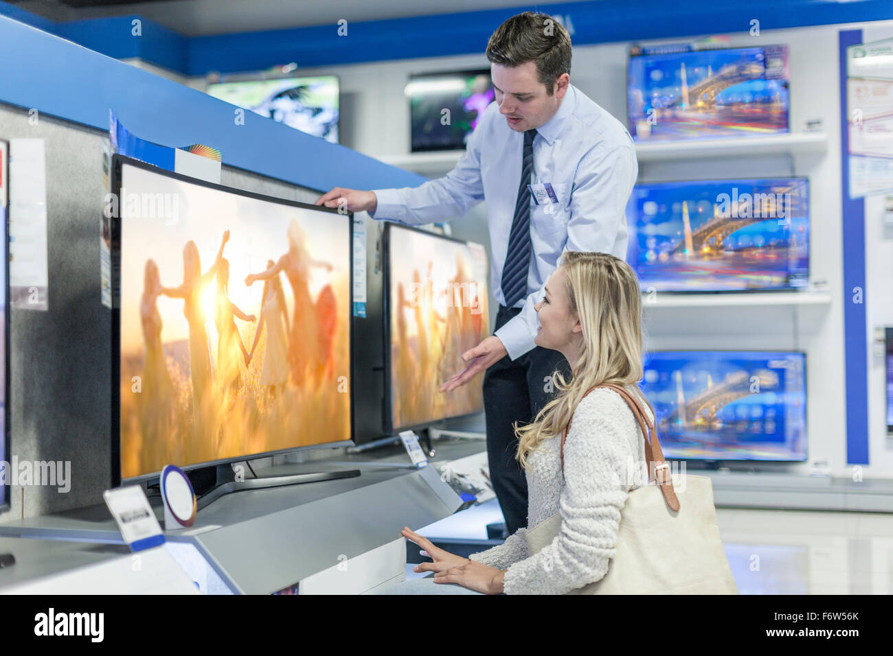 The assistant tv hi-res stock photography and images - Alamy
