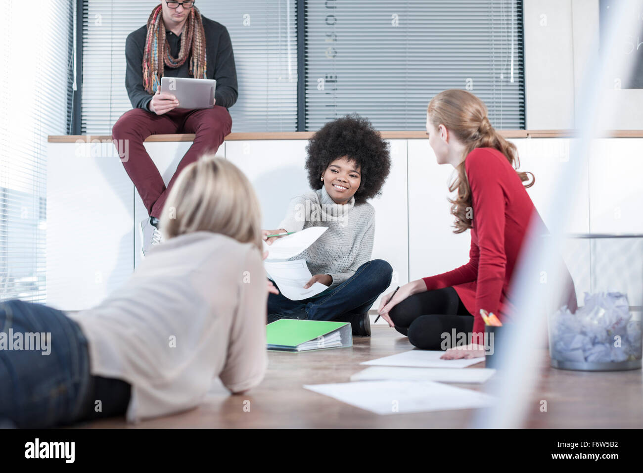 Distributing Papers High Resolution Stock Photography and Images - Alamy