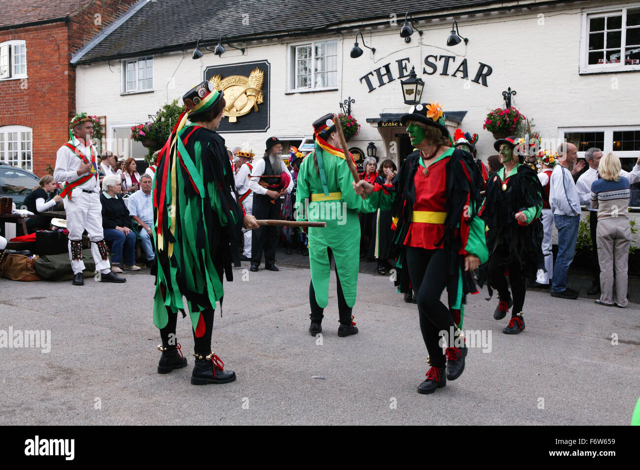 Morris Dancer Bells High Resolution Stock Photography and Images - Alamy