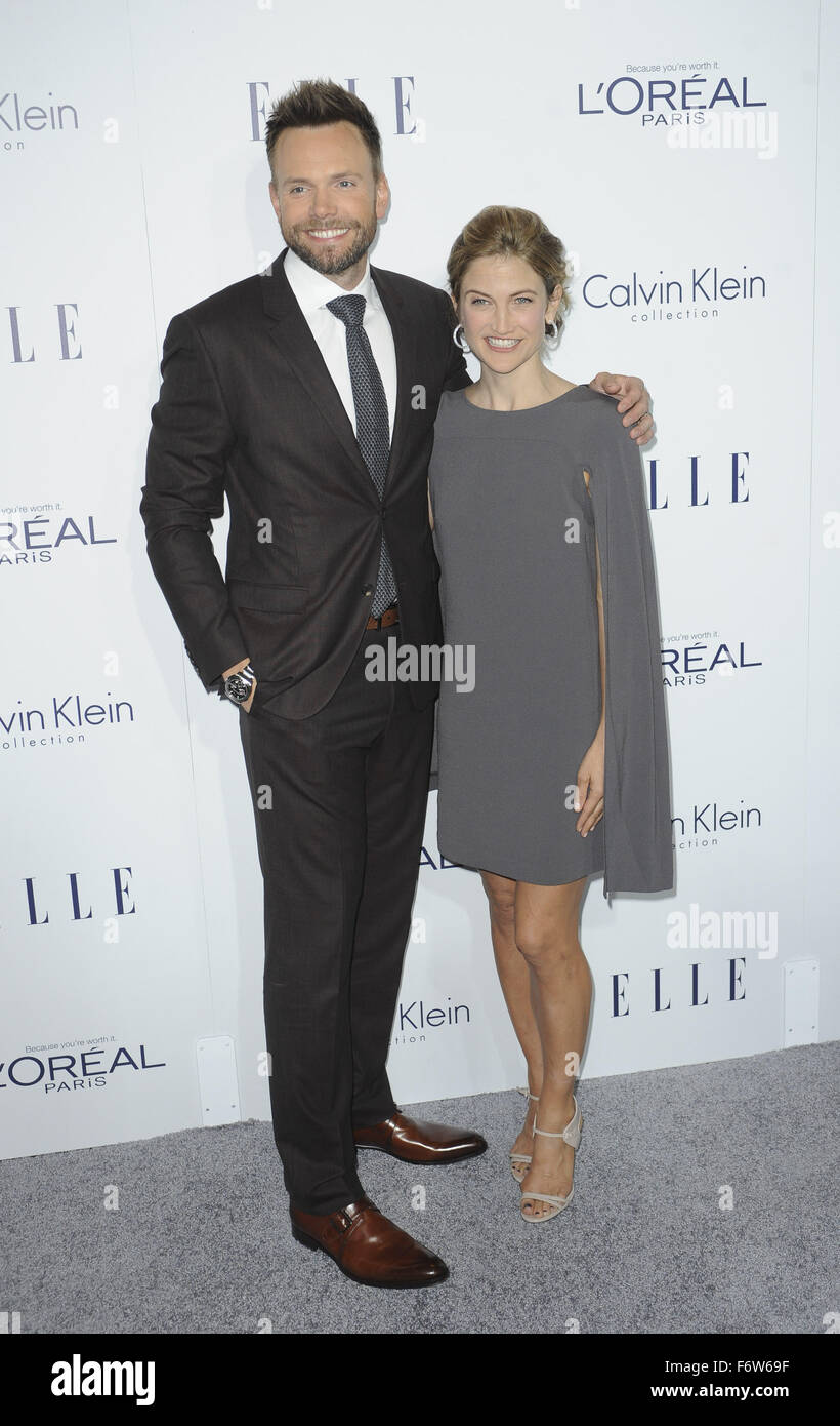 The 22nd Annual Elle Women in Hollywood Featuring: Jeoel McHale, Sarah ...