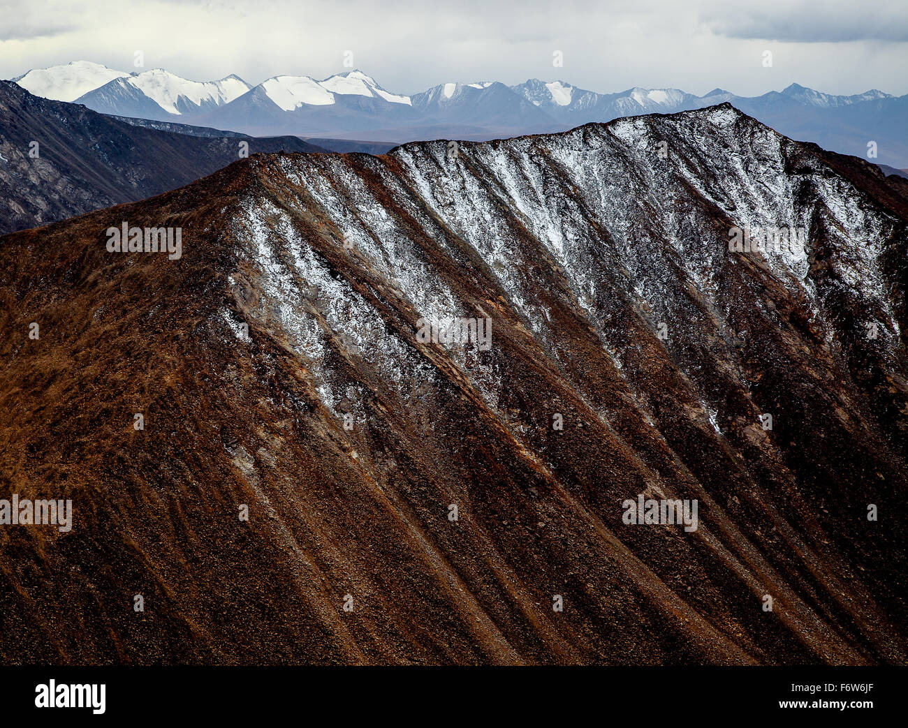 Tien Shan Mountains in Autumn Colors, Xinjiang Autonomous Region, China ...