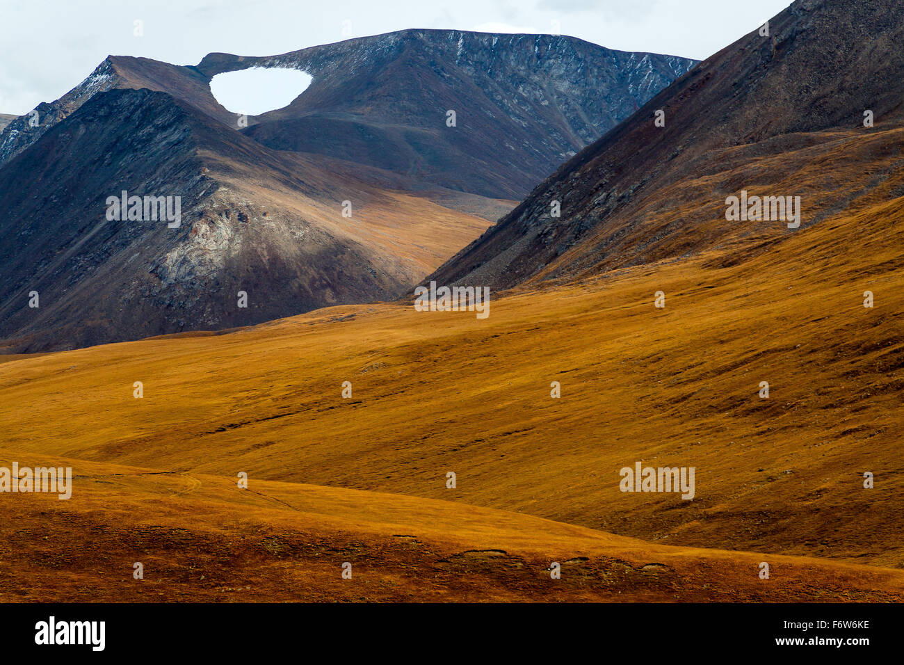 Tien Shan Mountains in Autumn Colors, Xinjiang Autonomous Region, China ...