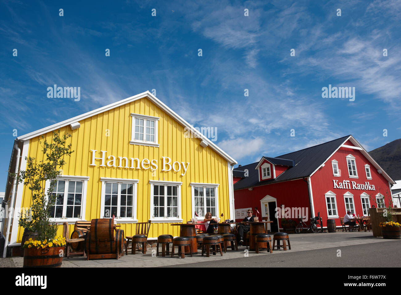 Iceland cafe culture hi-res stock photography and images - Alamy