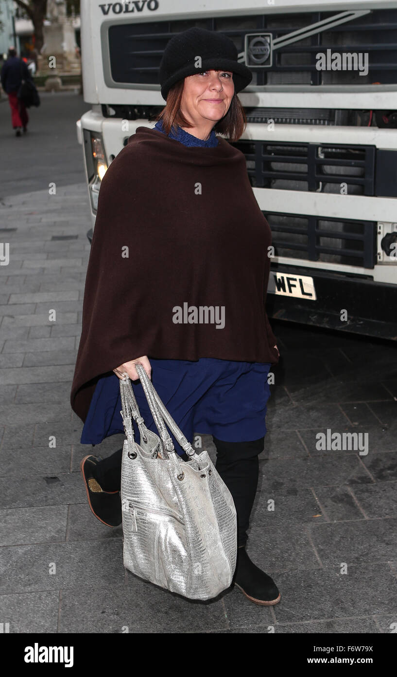 Dawn French arrives at Global House Featuring: Dawn French Where ...