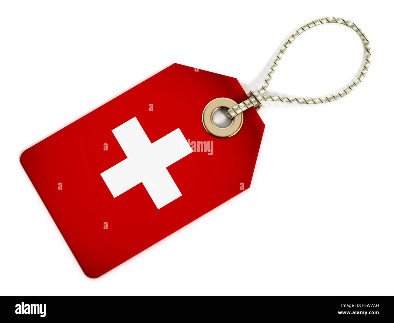 Swiss flag icon hi-res stock photography and images - Alamy
