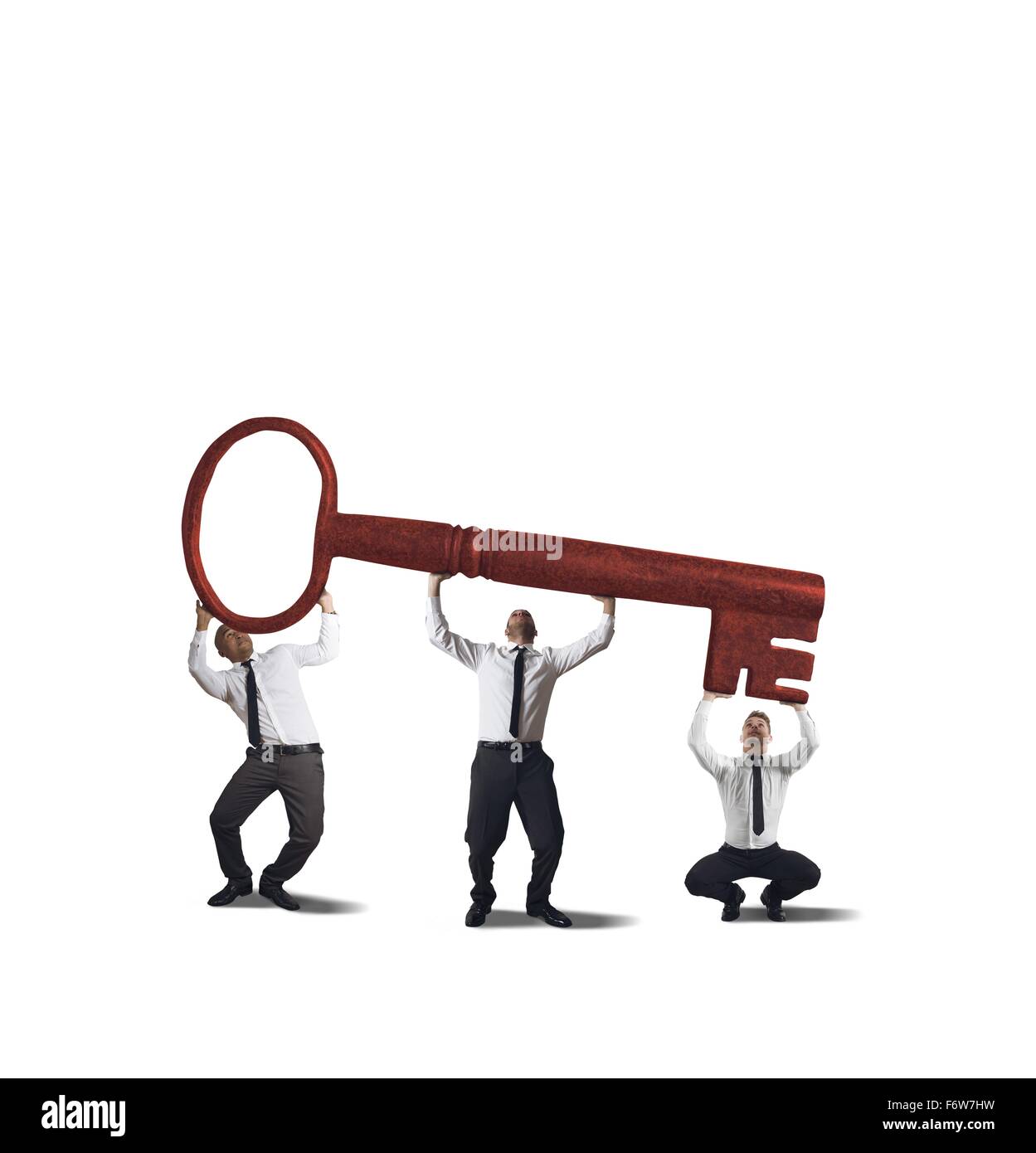 Together for solution Stock Photo - Alamy