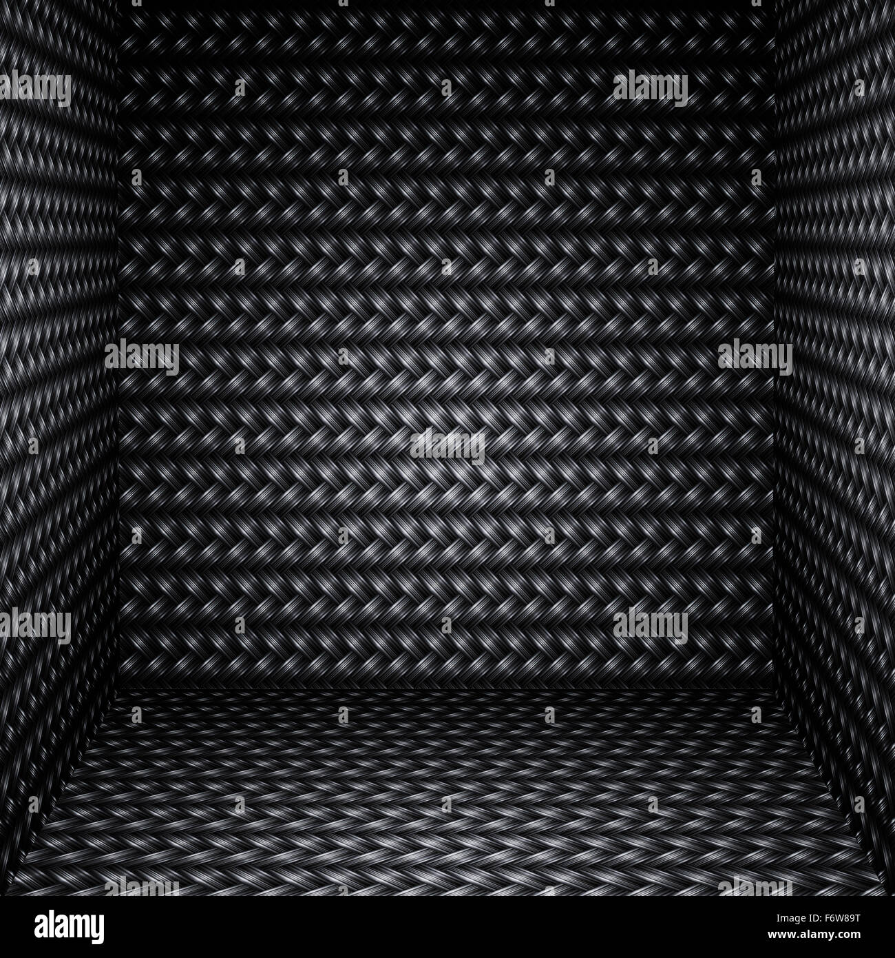 Black Cubic Room Stock Photo - Alamy